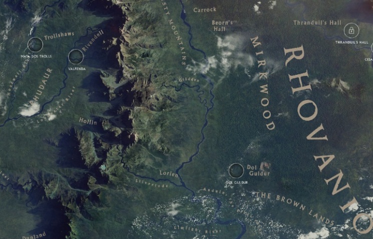 Google cria mapa interativo da Terra Média para promover novo O Hobbit – Vírgula
